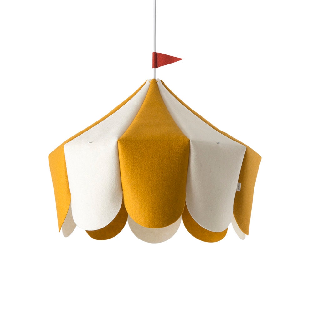 Circus Lamp. Yellow - Etsy Australia