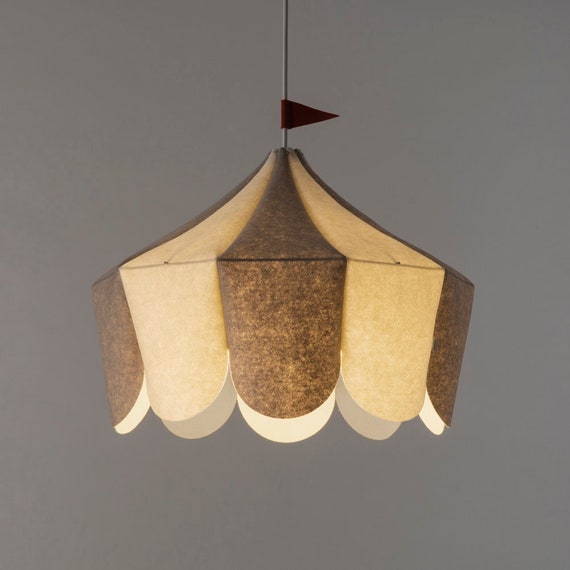 Circus Lamp. Grey | Etsy