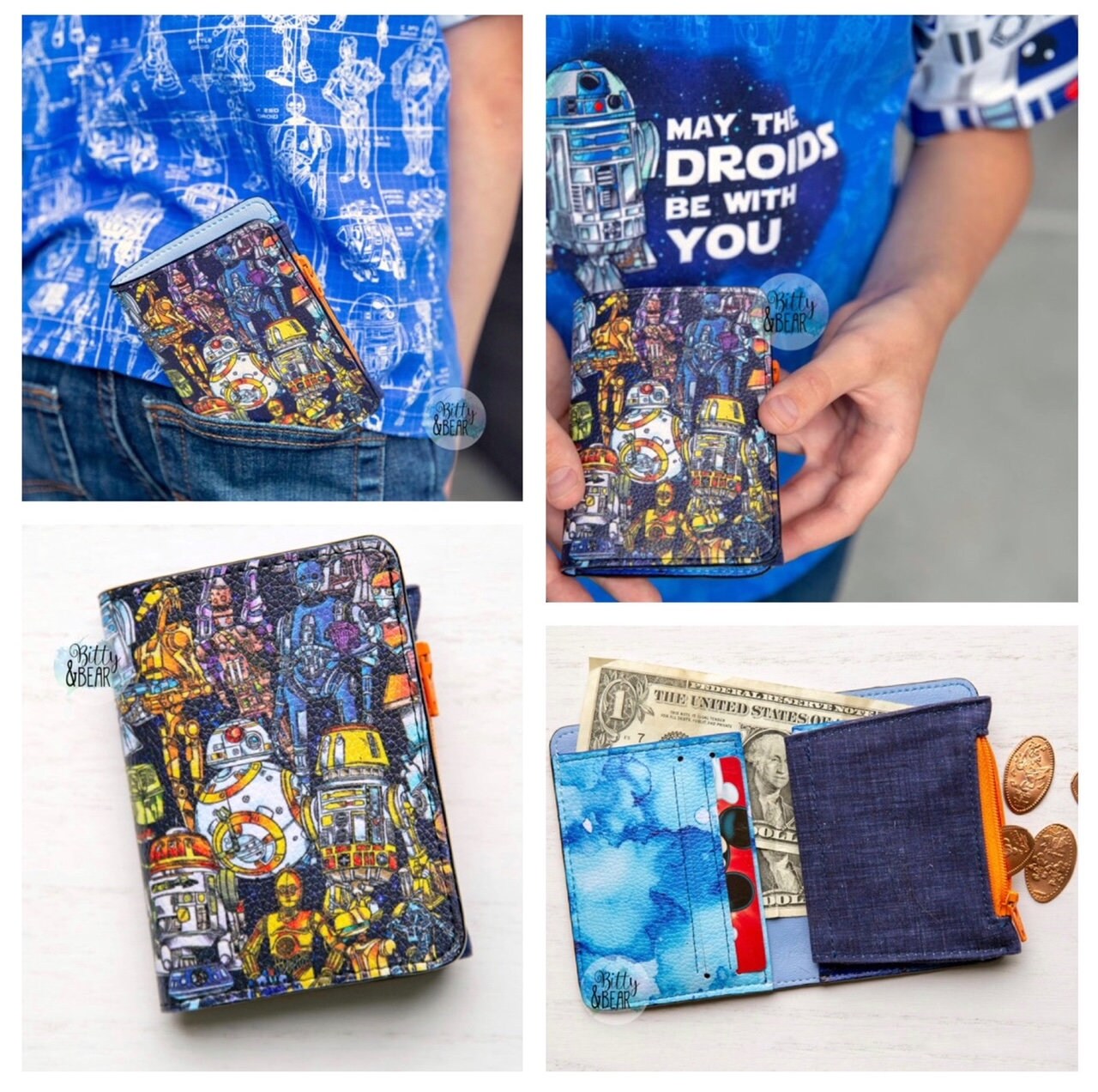 Pocket Full of Sunshine Wallet DIY Bi-fold Wallet Pattern Sewing ...