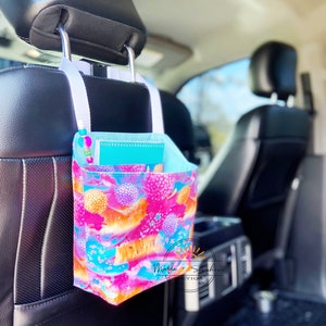 Stash N' Trash Car Caddy Digital PDF Sewing Pattern Car Trash Can Car ...