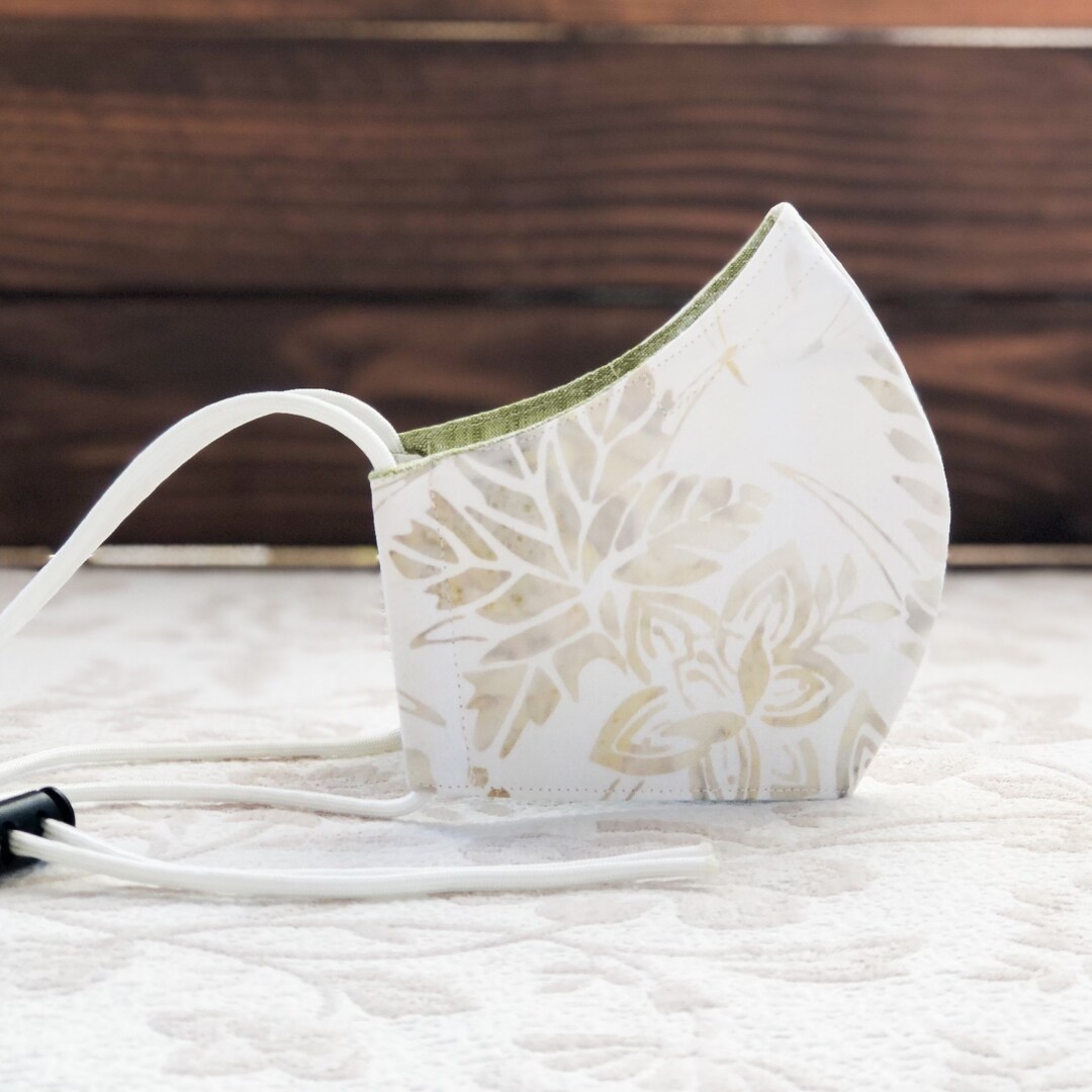 Ladies 3 Layer Hawaiian Whisper Face Mask With Poly Interfacing Third ...