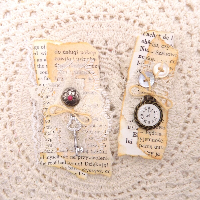 Junk Journal Embellishment Clusters for Junk or Art Journal Books #550 ...