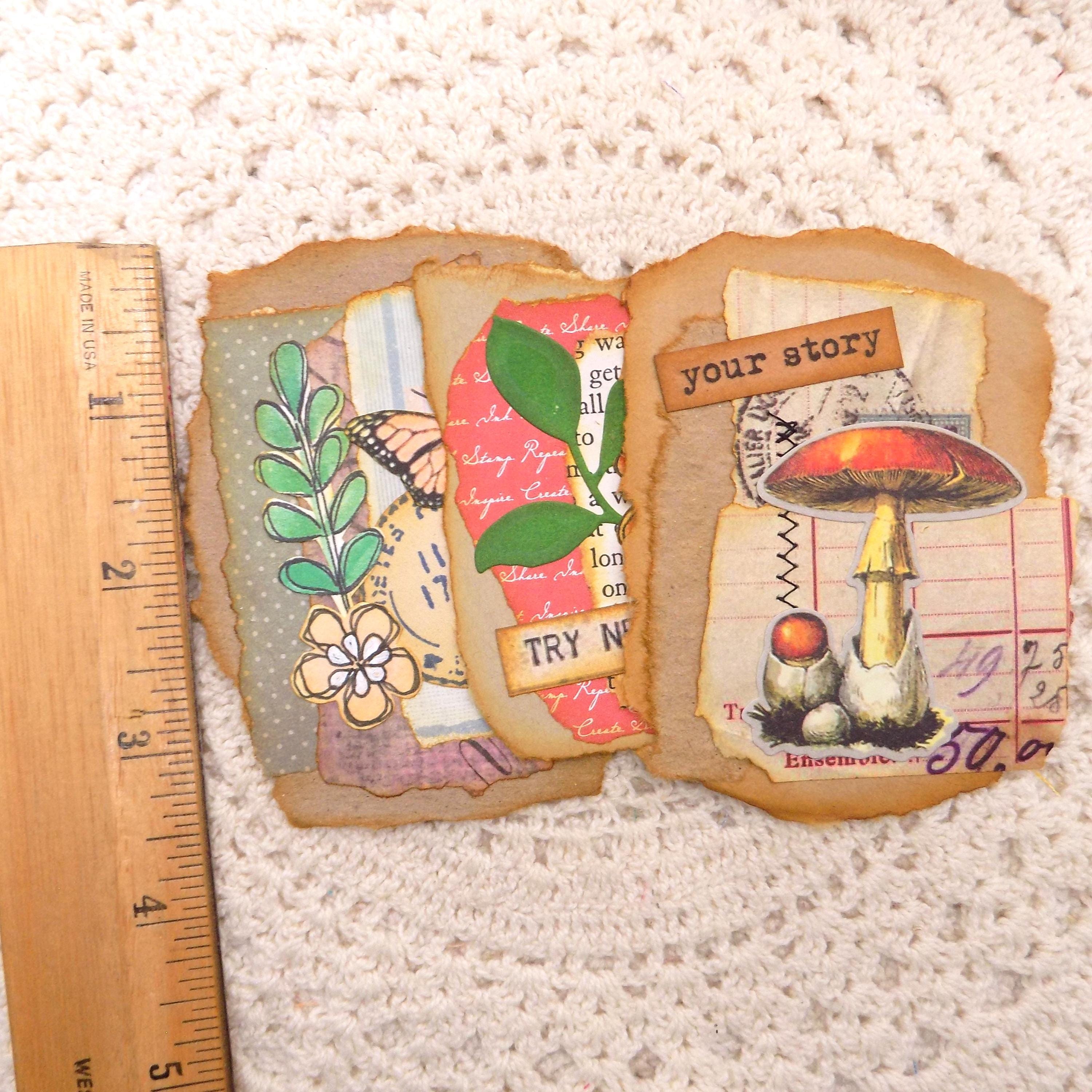 Junk Journal Embellishment Clusters for Junk or Art Journal Books #303 ...