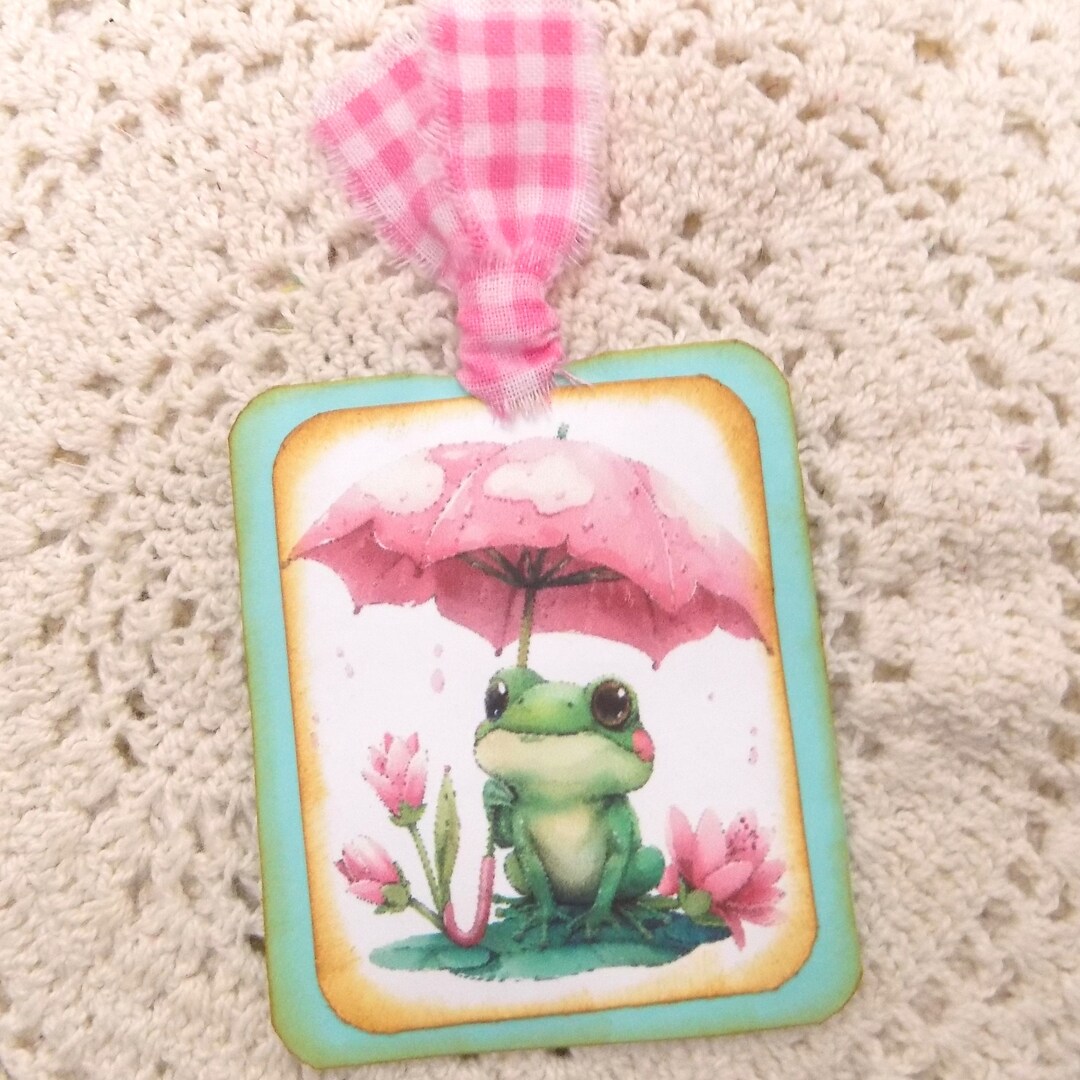 Handmade Altered Hidden Paperclip Bookmark for Junk or Art Journal ...