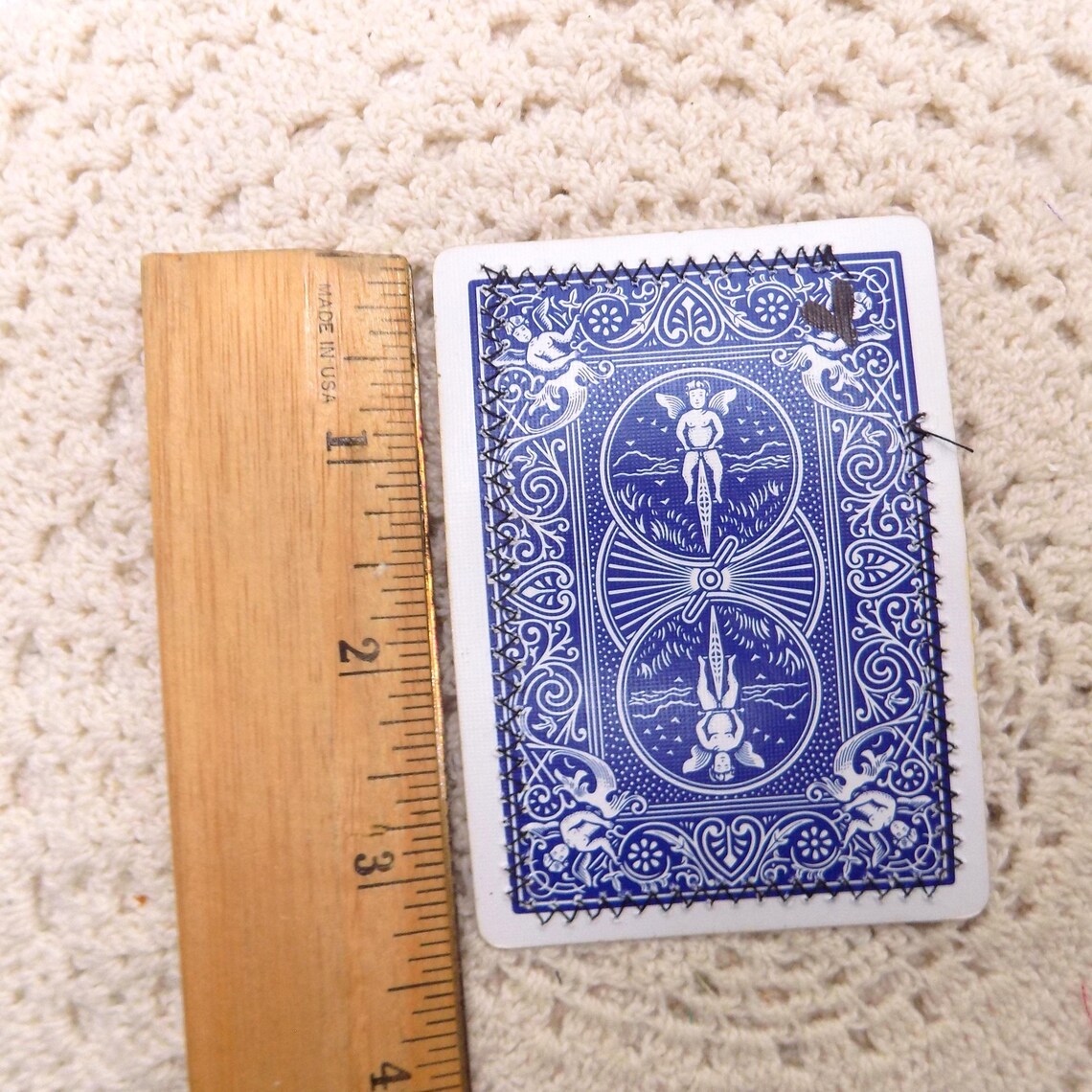 Handmade Altered Playing Card for Junk or Art Journal Books - Etsy