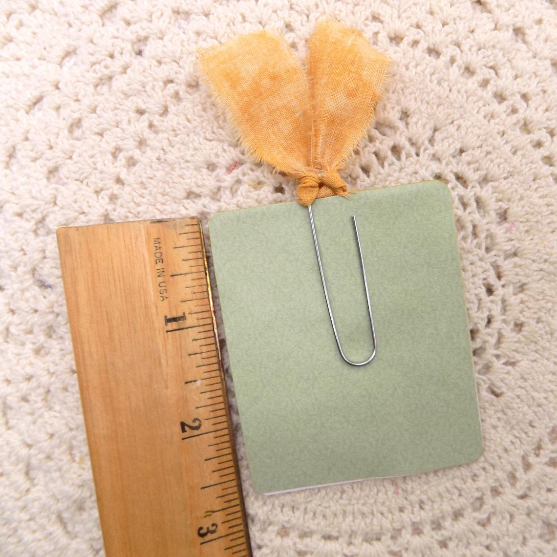 Handmade Altered Hidden Paperclip Bookmark for Junk or Art Journal ...