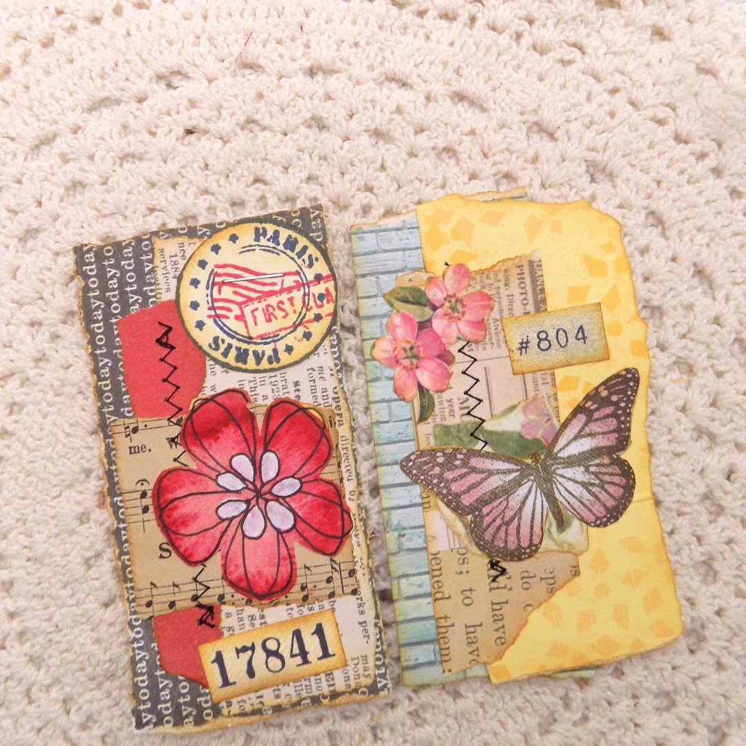 Junk Journal Embellishment Clusters for Junk or Art Journal Books #229 ...