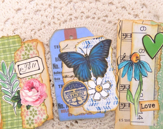 Junk Journal Embellishment Clusters for Junk or Art Journal Books #378 - Etsy