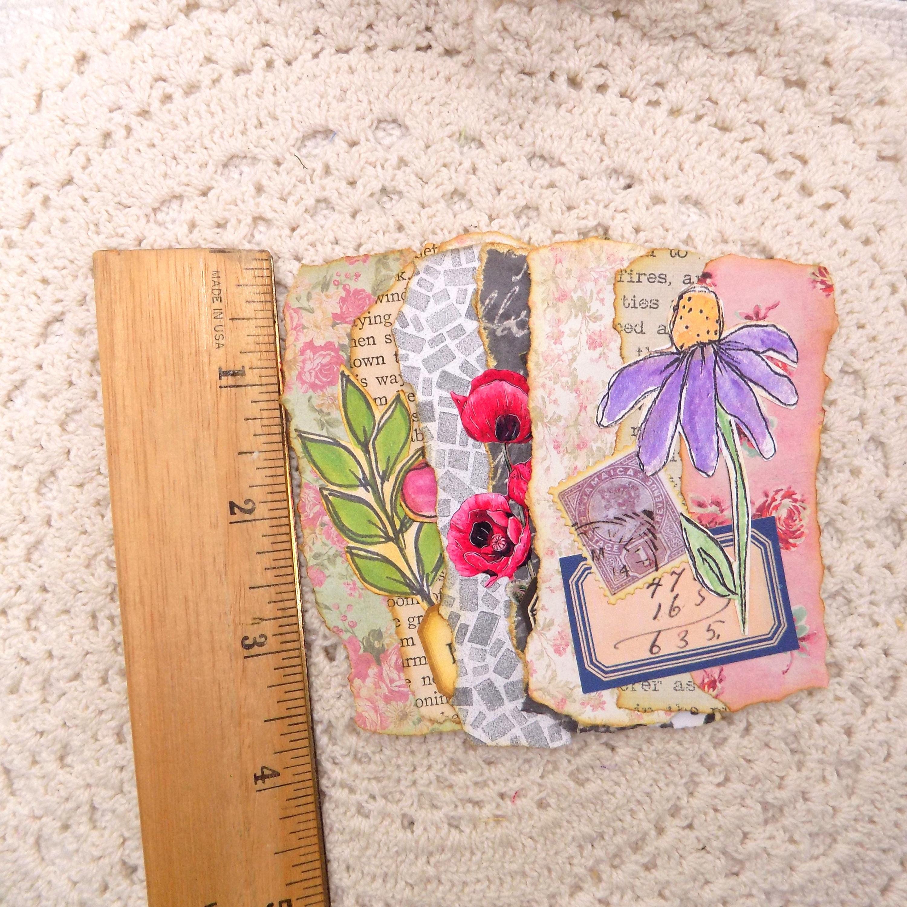 Junk Journal Embellishment Clusters for Junk or Art Journal Books #496 ...