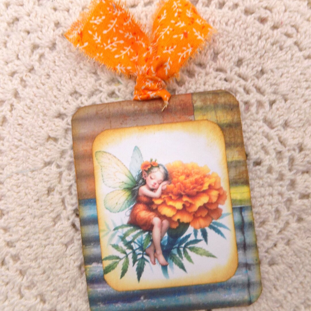 Handmade Altered Hidden Paperclip Bookmark for Junk or Art Journal ...