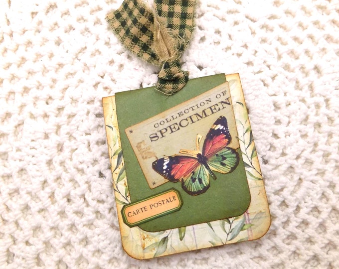 Handmade Altered Hidden Paperclip for Junk or Art Journal Books - Etsy