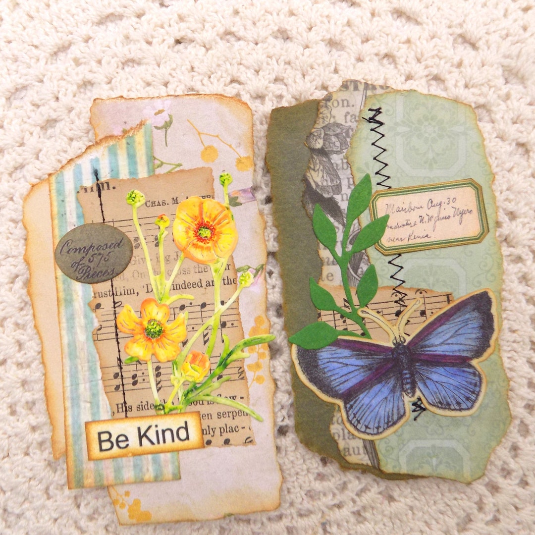 Junk Journal Embellishment Clusters for Junk or Art Journal Books #230 ...