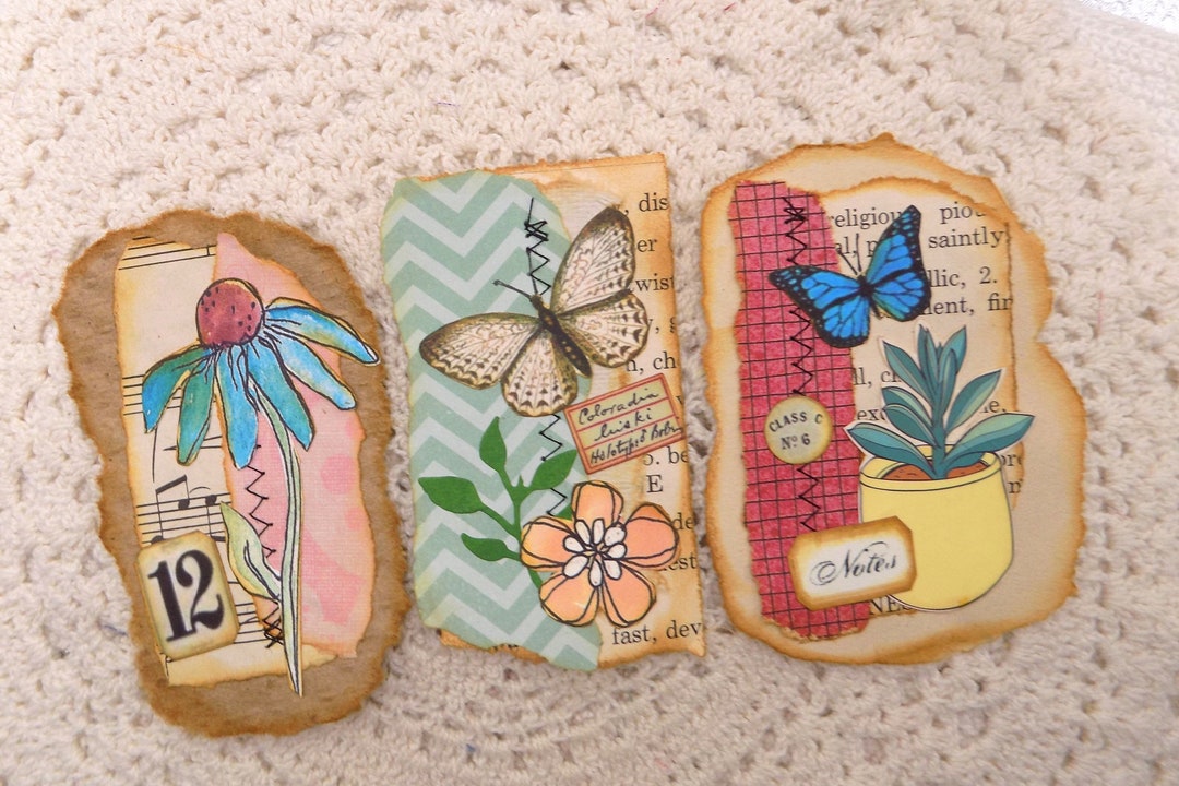 Junk Journal Embellishment Clusters for Junk or Art Journal Books #263 - Etsy