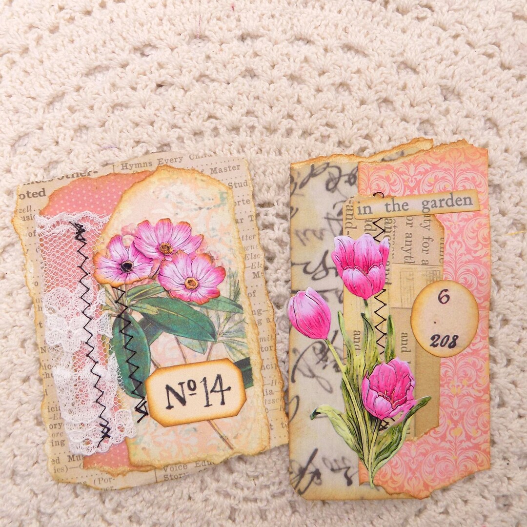 Junk Journal Embellishment Clusters for Junk or Art Journal Books 257 ...