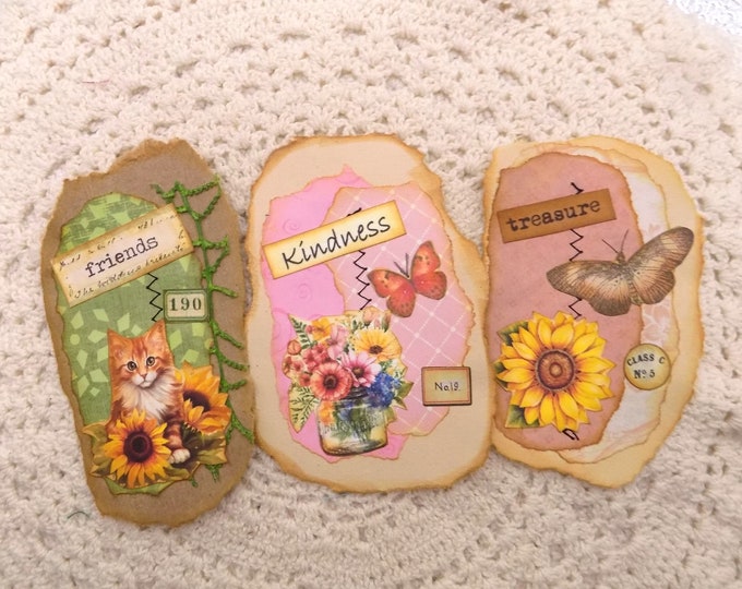 Junk Journal Embellishment Clusters for Junk or Art Journal Books #378 ...