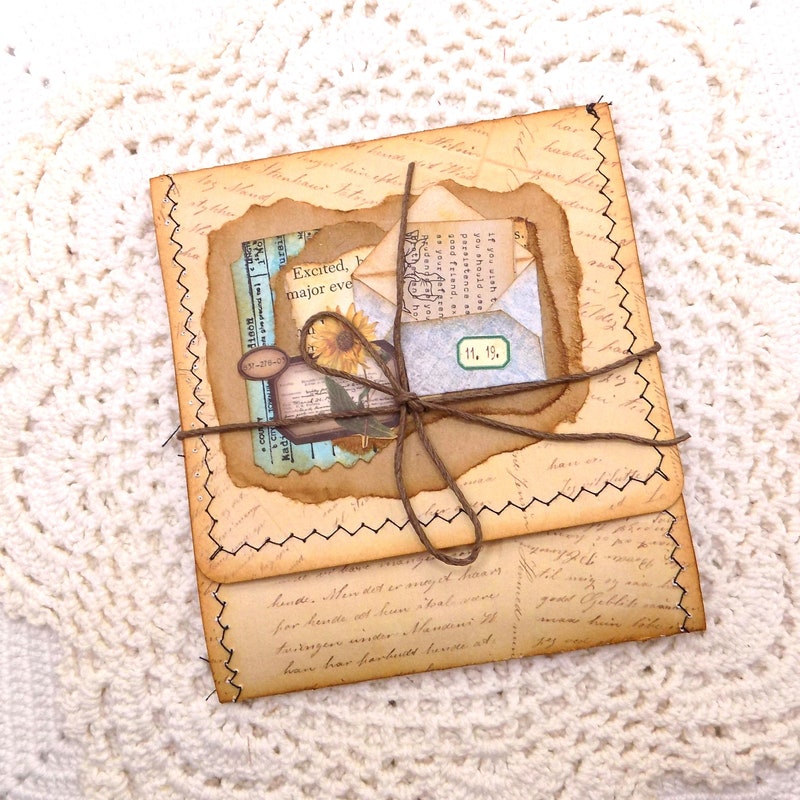 Notepad Wallet - Etsy