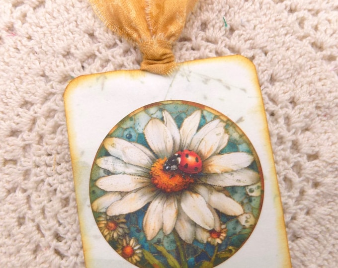 Handmade Altered Hidden Paperclip Bookmark for Junk or Art Journal ...