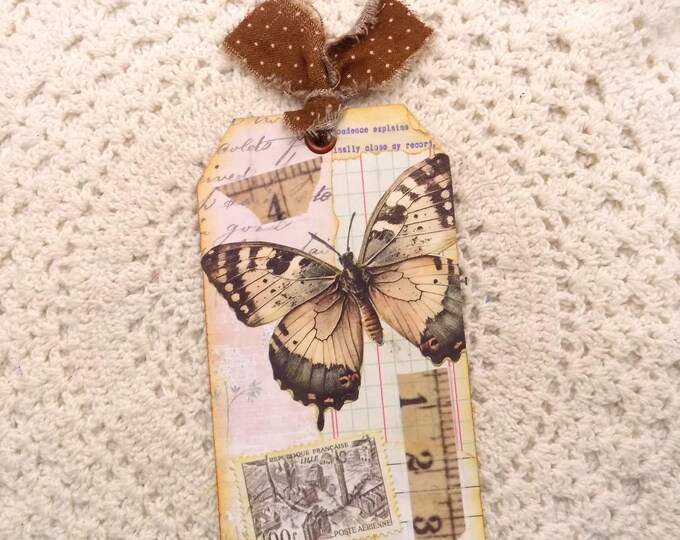Handmade Tag for Junk Journaling Scrapbooking Crafting - Etsy