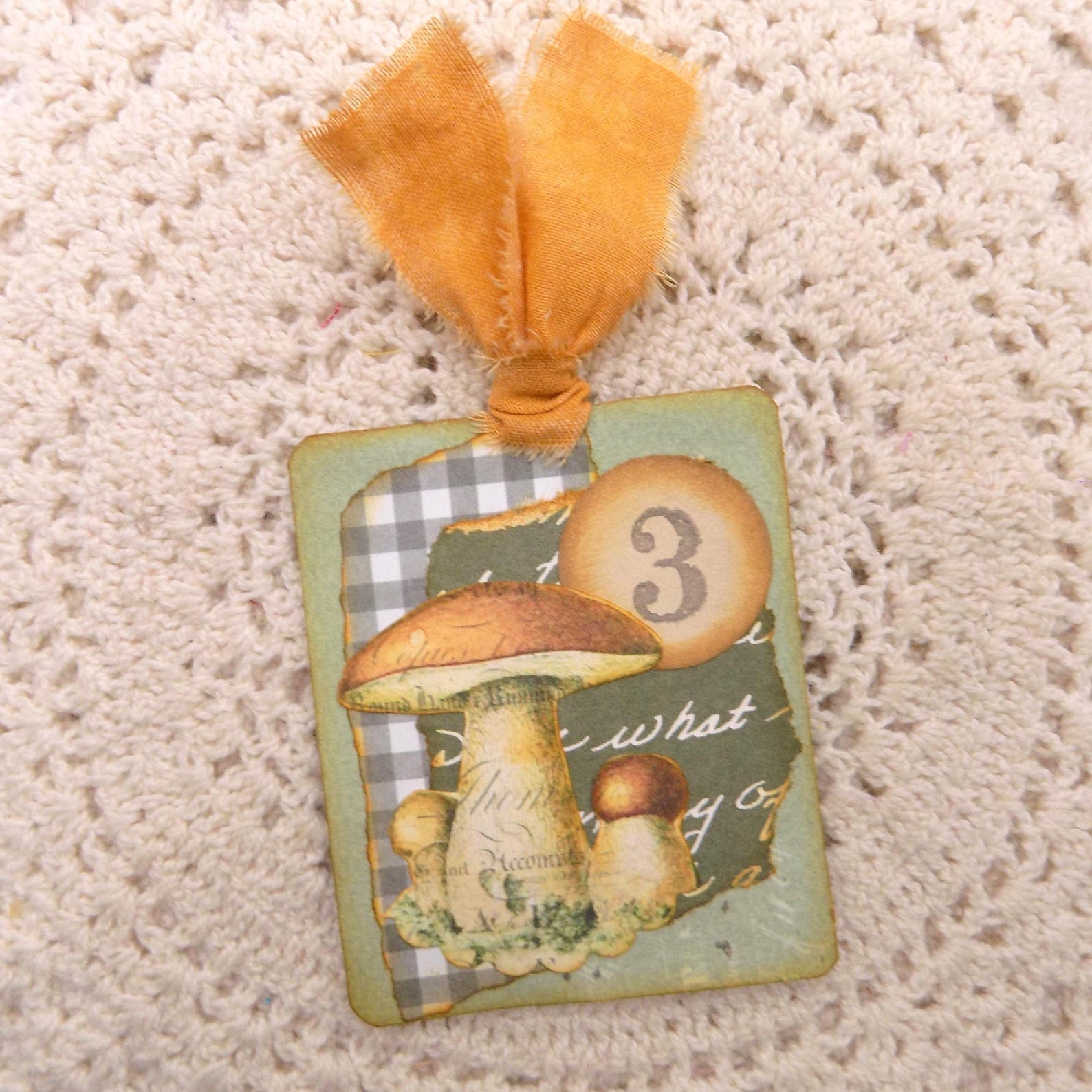 Handmade Altered Hidden Paperclip Bookmark for Junk or Art Journal ...