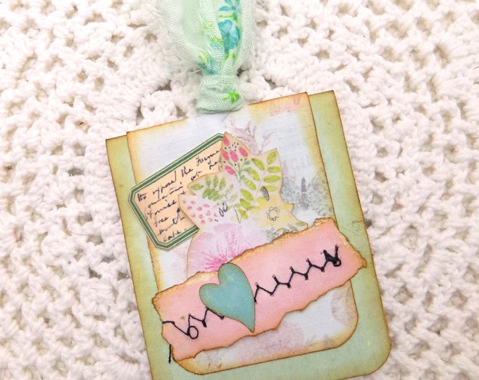 Handmade Altered Hidden Paperclip for Junk or Art Journal Books - Etsy