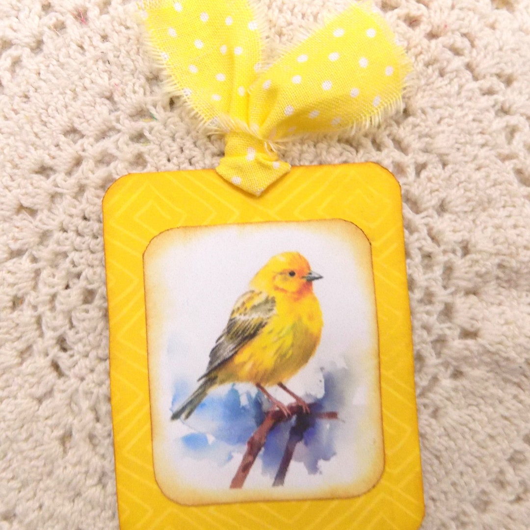 Handmade Altered Hidden Paperclip Bookmark for Junk or Art Journal ...