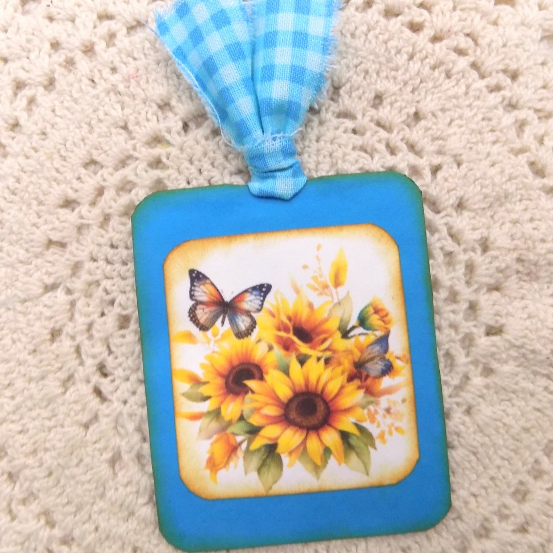 Handmade Altered Hidden Paperclip Bookmark for Junk or Art Journal ...