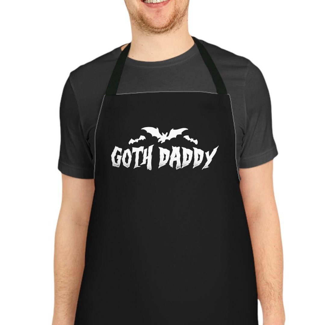 Goth Daddy Apron Goth Kitchen Apron for Dad Dad Goth Gift - Etsy