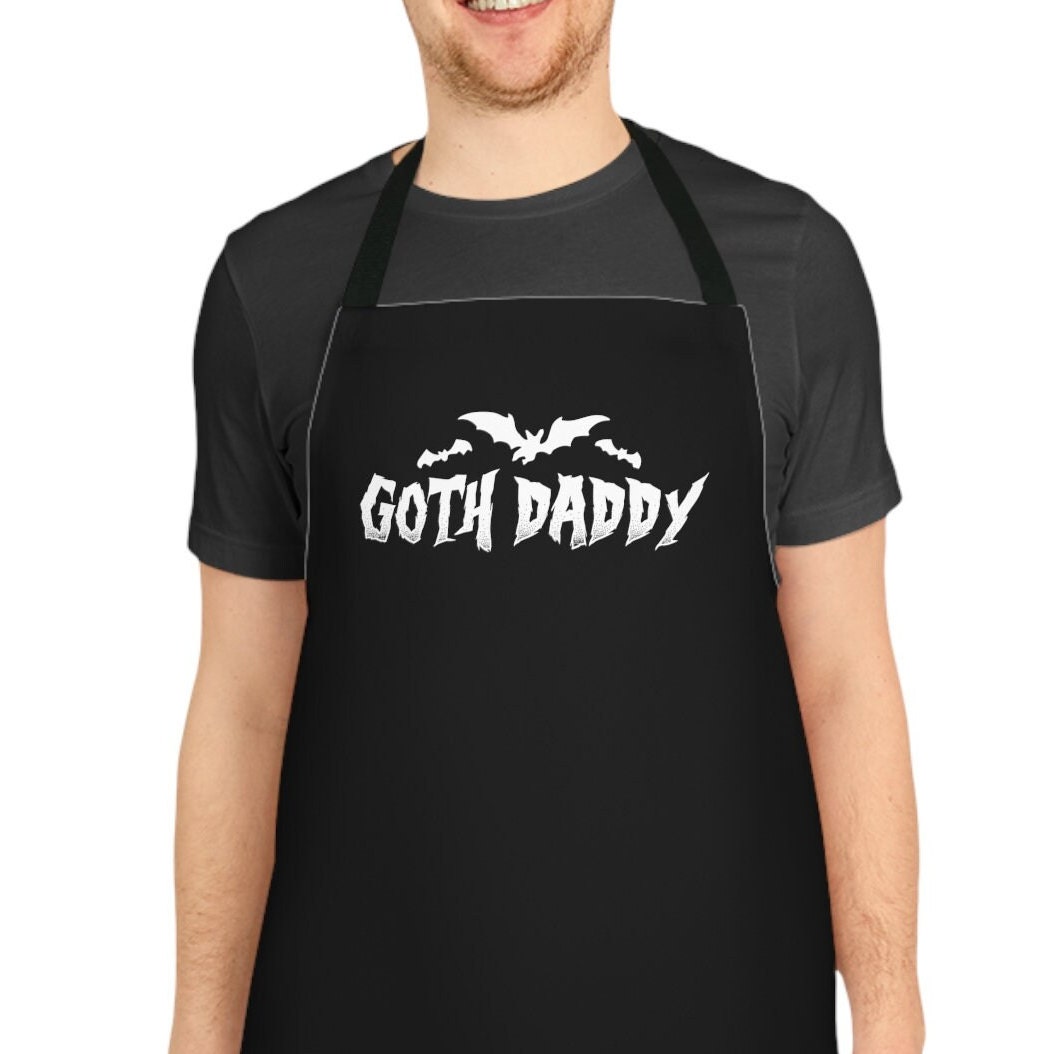 Goth Daddy Apron Goth Kitchen Apron for Dad Dad Goth Gift - Etsy