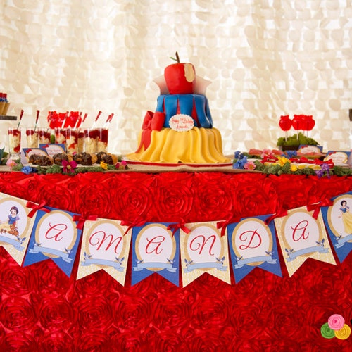 Snow White Inspired Letter/ Princess Letters/snow White Party | Etsy