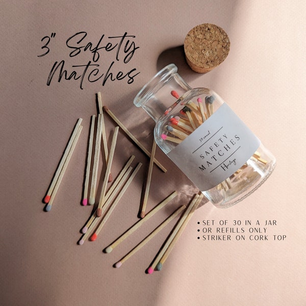 Coloured Matches - Etsy UK