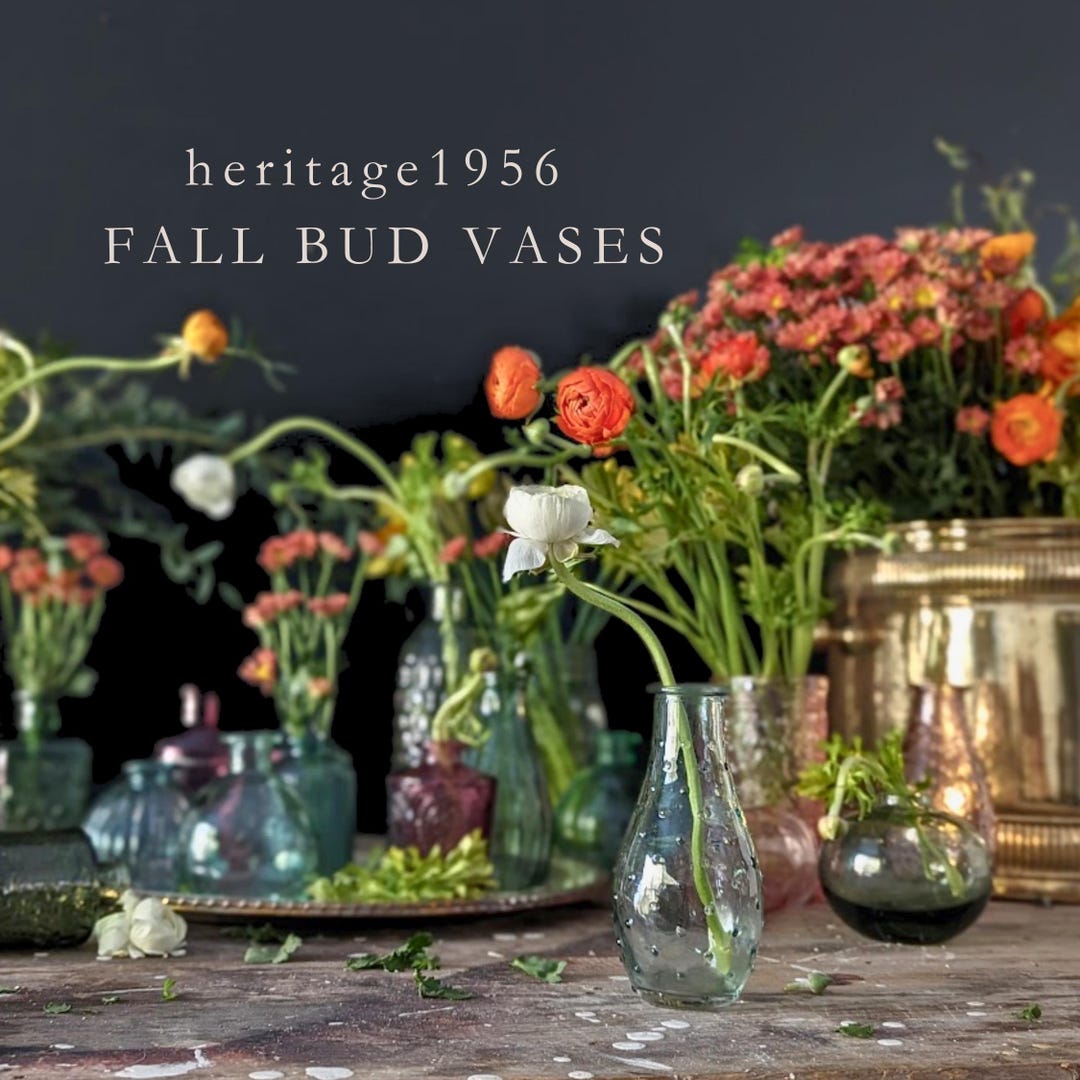 Colorful Bud Vases Mix and Match Personalized Collection of Vintage ...