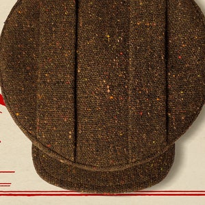 The "it" Cap - 1910s / 1920's Style Flat Cap With Box Pleated Top ...