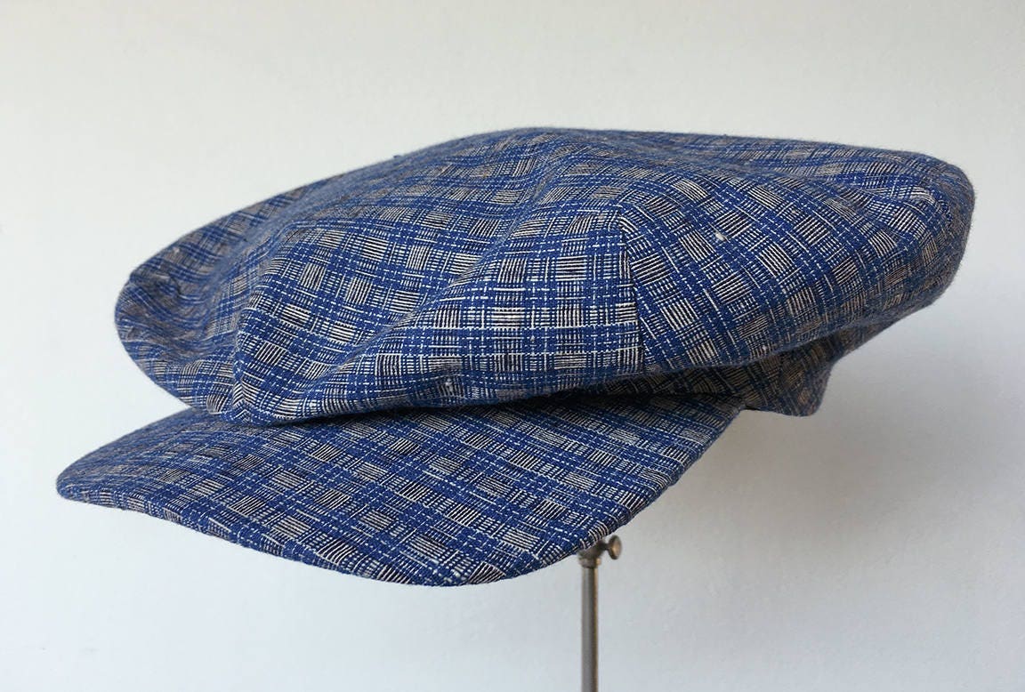 THE BROADWAY 1910s-inspired 11.5 Diameter Flat Cap in | Etsy