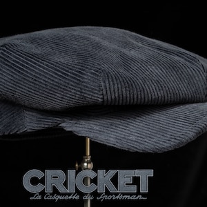 The CRICKET - 1920s-pattern French Style Casquette Flat Cap in Vintage ...