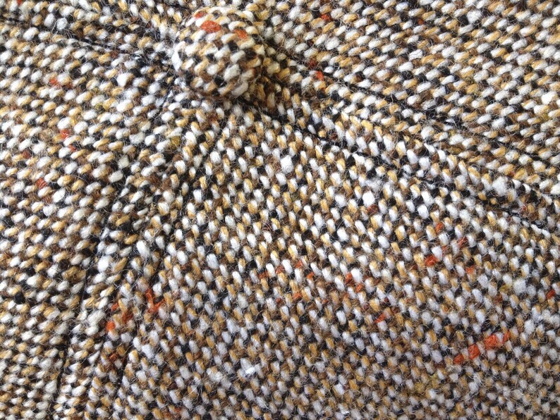 THE CLOVER Cap 1920s-pattern 4/4 Panel Cap in Vintage Tweed - Etsy