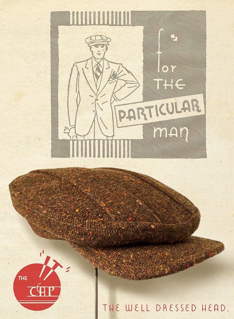 The it Cap 1910s / 1920's Style Flat Cap | Etsy