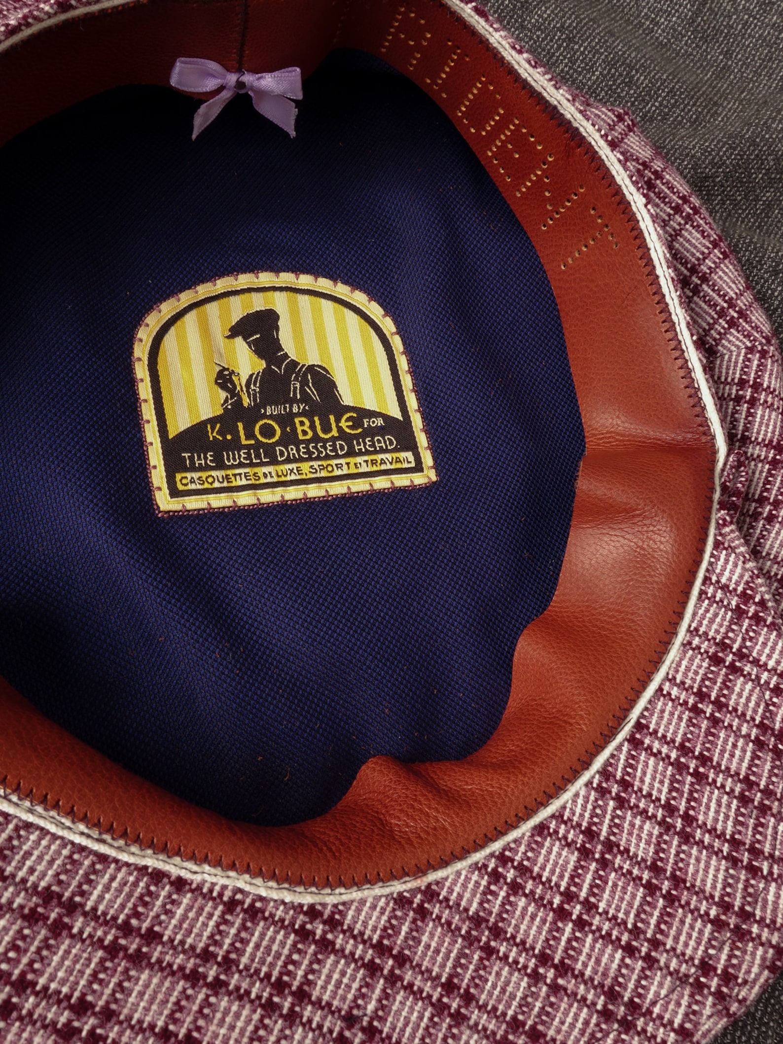 THE TRIDENT 1920's-pattern Flat Cap With Three Inverted | Etsy