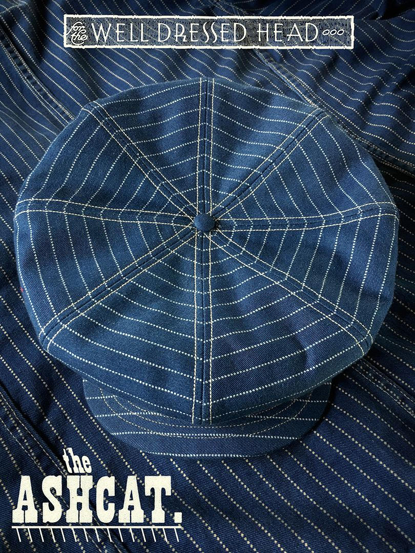 The ASHCAT 1920s-style Workwear Railroad 8/4-panel Cap in - Etsy
