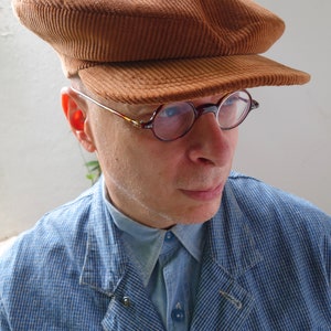 The Mccabe Cap - 1910s/20s-pattern Flat Cap in C.1950s French Workwear ...