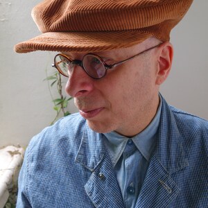 The Mccabe Cap - 1910s/20s-pattern Flat Cap in C.1950s French Workwear ...