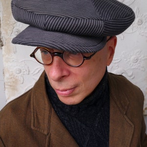 The ROADSTER - 1920s-1930s-inspired Curved-panel Flat Cap in Vintage ...