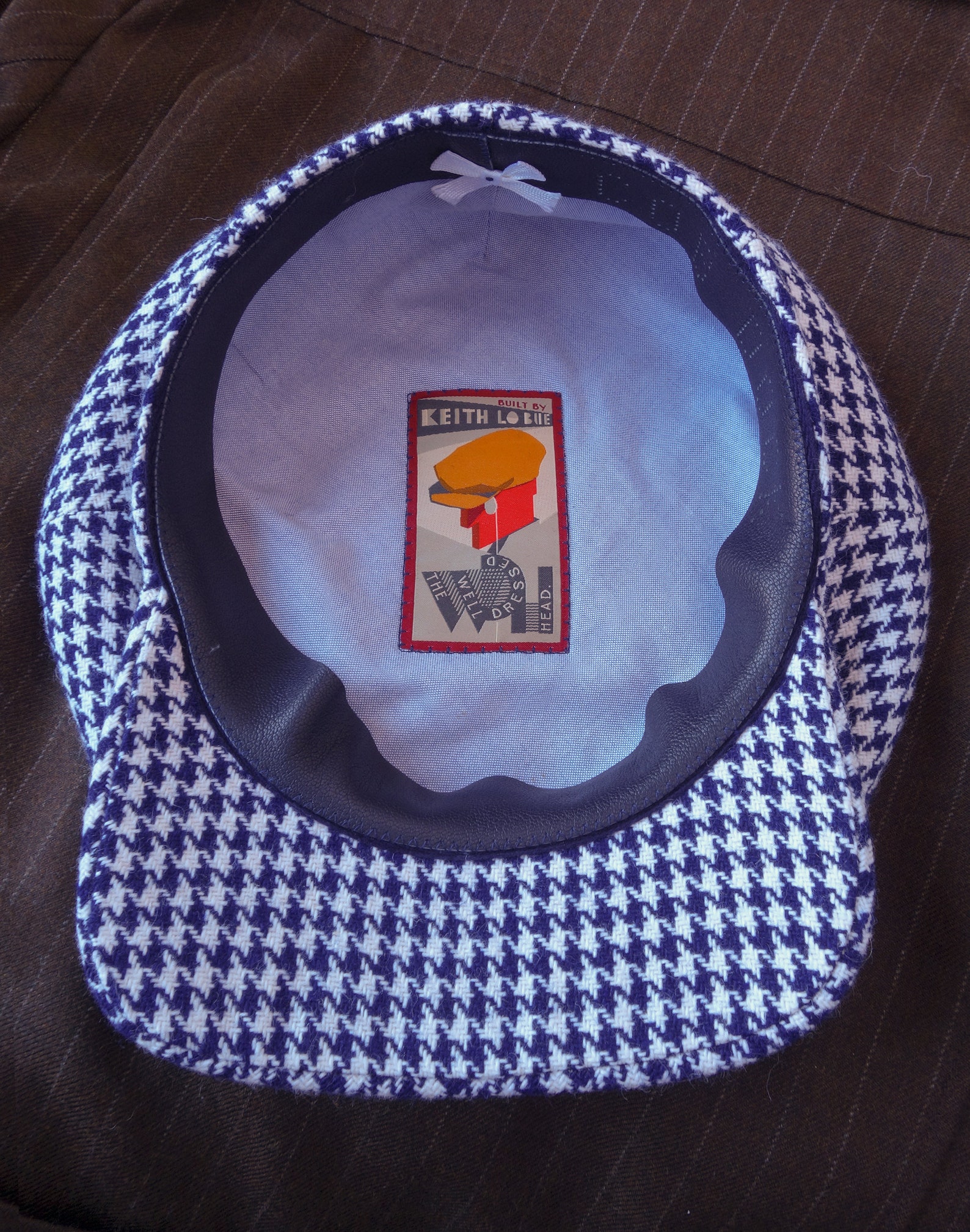 The COB DOCK 1920s-pattern One-piece Flat Cap in Vintage - Etsy