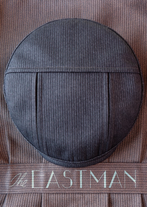 The EASTMAN 1910s Pattern Pleated Flat Cap in 1940s French - Etsy