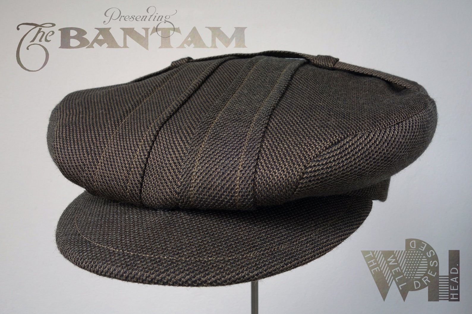 The BANTAM Norfolk-pleated Fancy 1910s-pattern Flat Cap in - Etsy