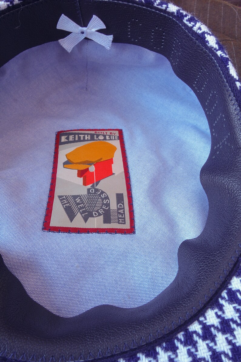 The COB DOCK 1920s-pattern One-piece Flat Cap in Vintage - Etsy