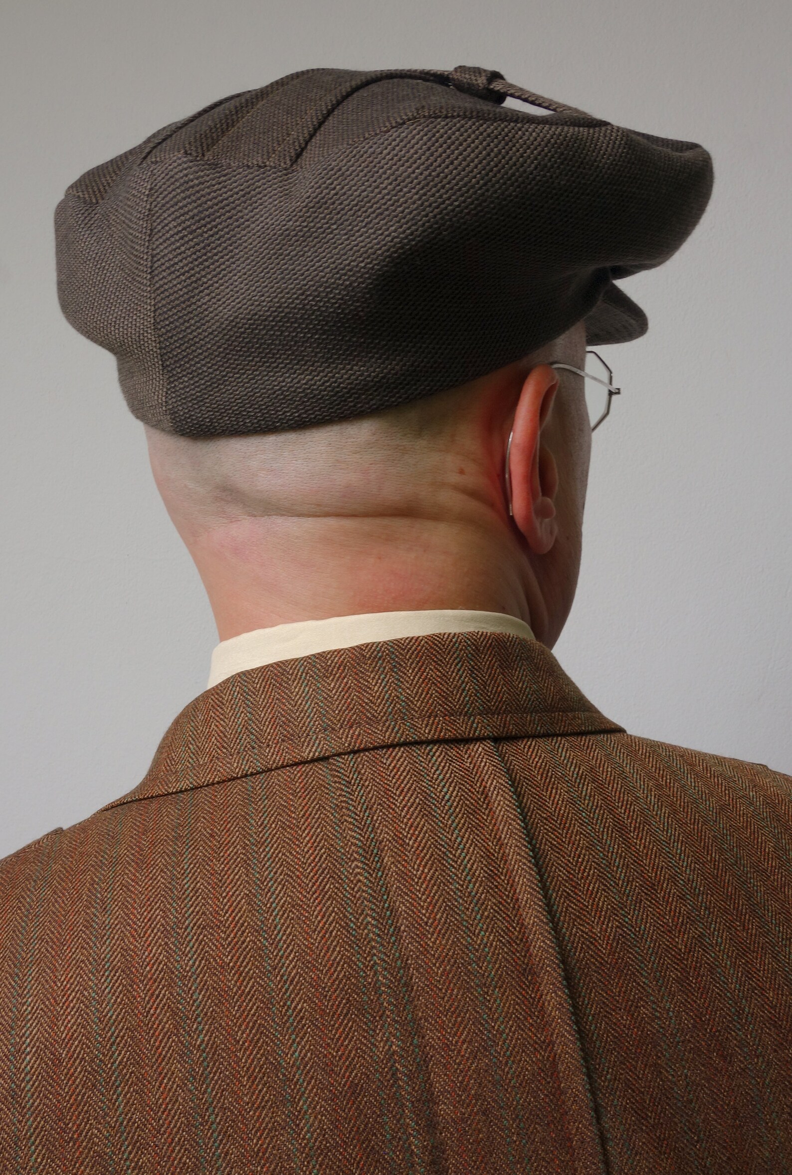 The BANTAM Norfolk-Pleated Fancy 1910s-Pattern Flat Cap in | Etsy