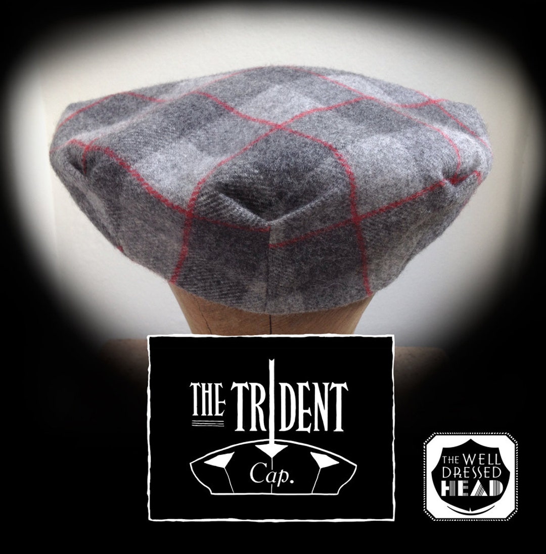 THE TRIDENT - 1920's-pattern One Piece Crown Cap With Three Inverted ...