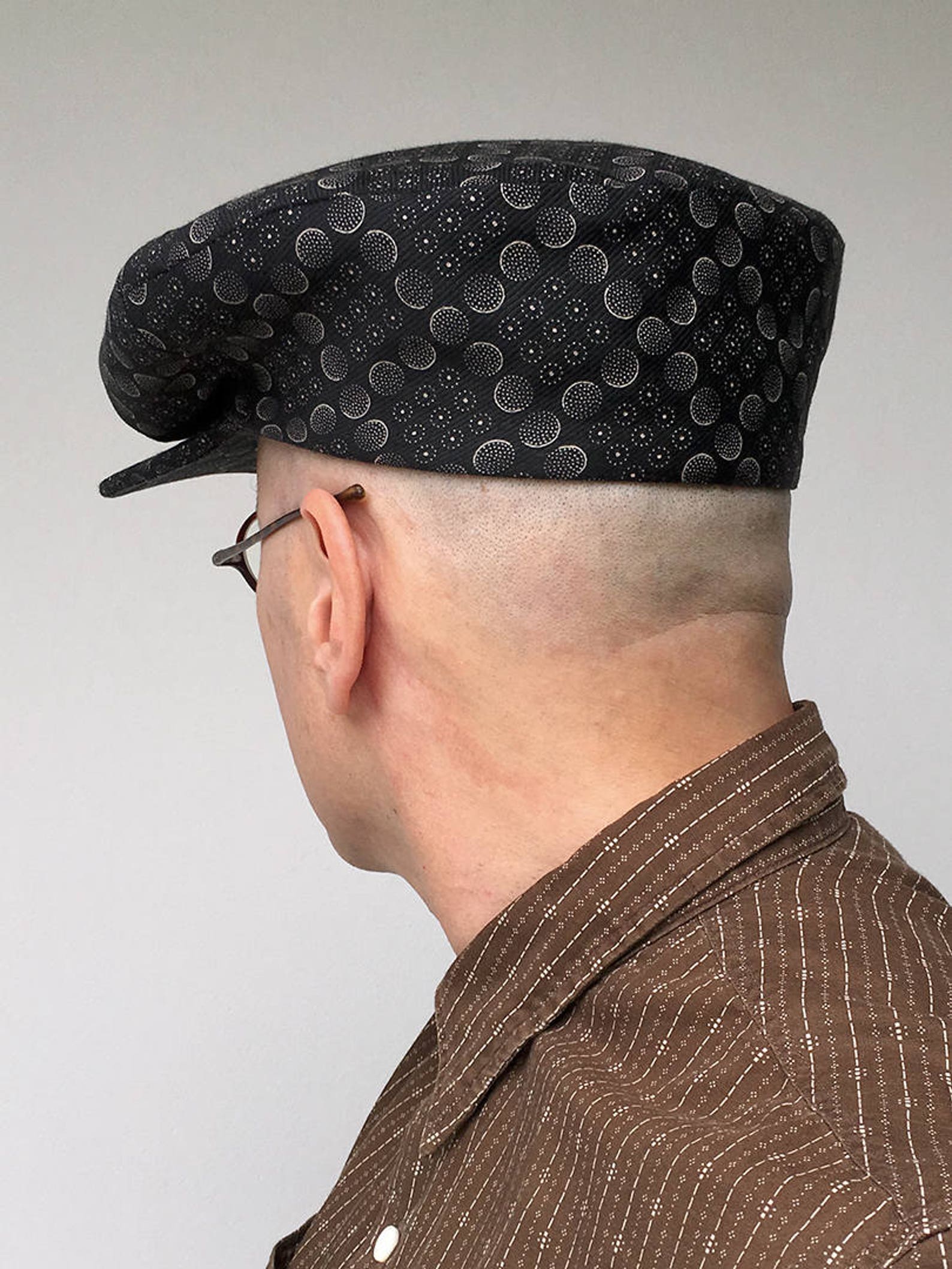 The FIVE POINTS Deco - 1910s-pattern Flat Cap in Rare 1930s French ...