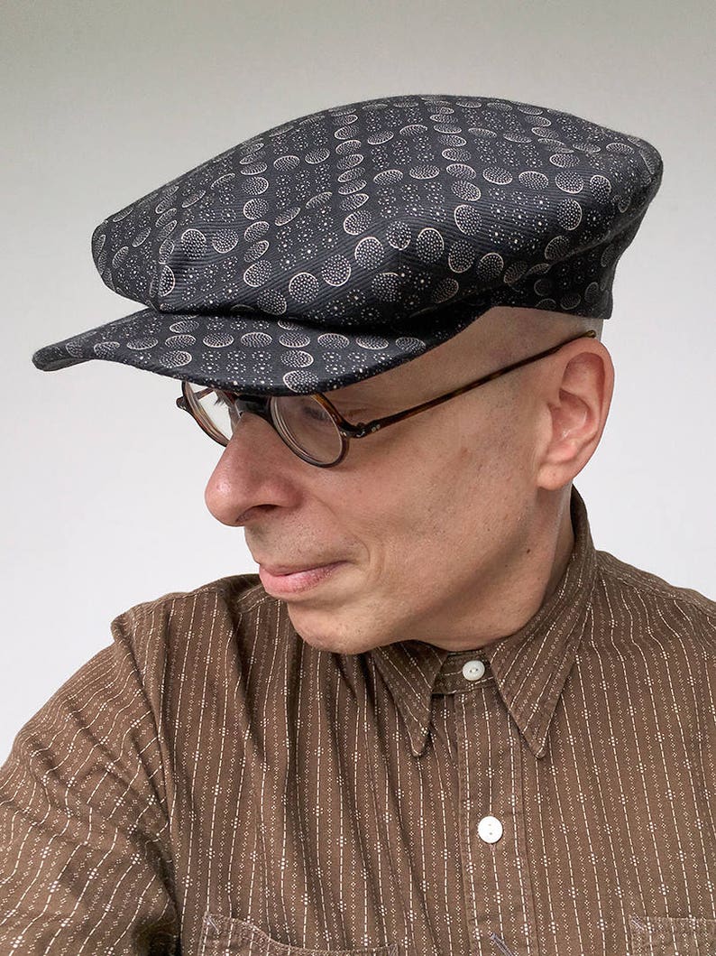 The FIVE POINTS Deco - 1910s-pattern Flat Cap in Rare 1930s French ...