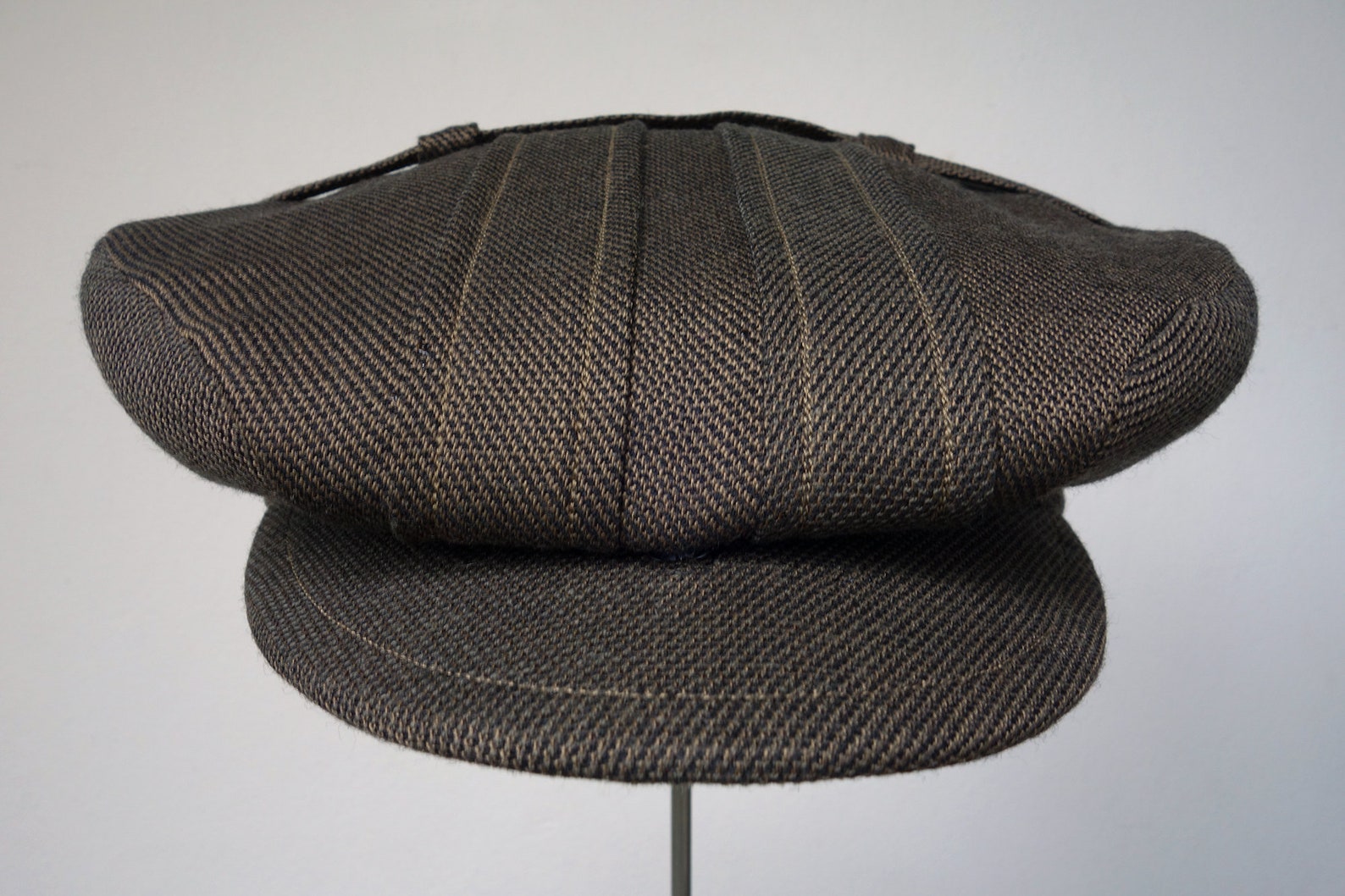 The BANTAM Norfolk-pleated Fancy 1910s-pattern Flat Cap in - Etsy